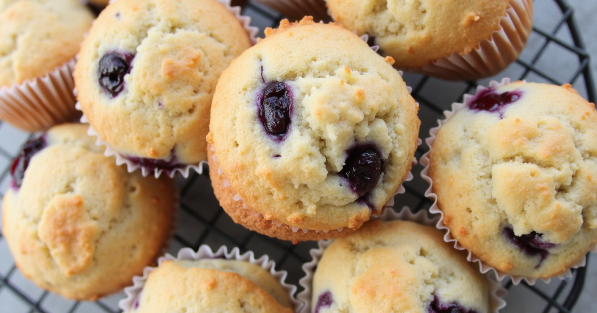 Mini Blueberry Muffin Recipe & Baking Time | Ronza Cake