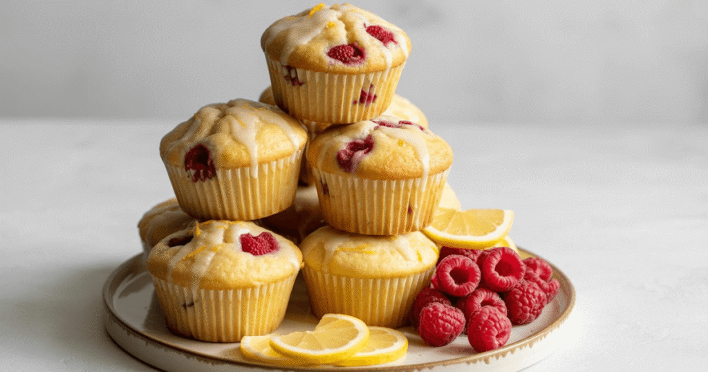 How to make Lemon Raspberry Muffins in only 30 minutes